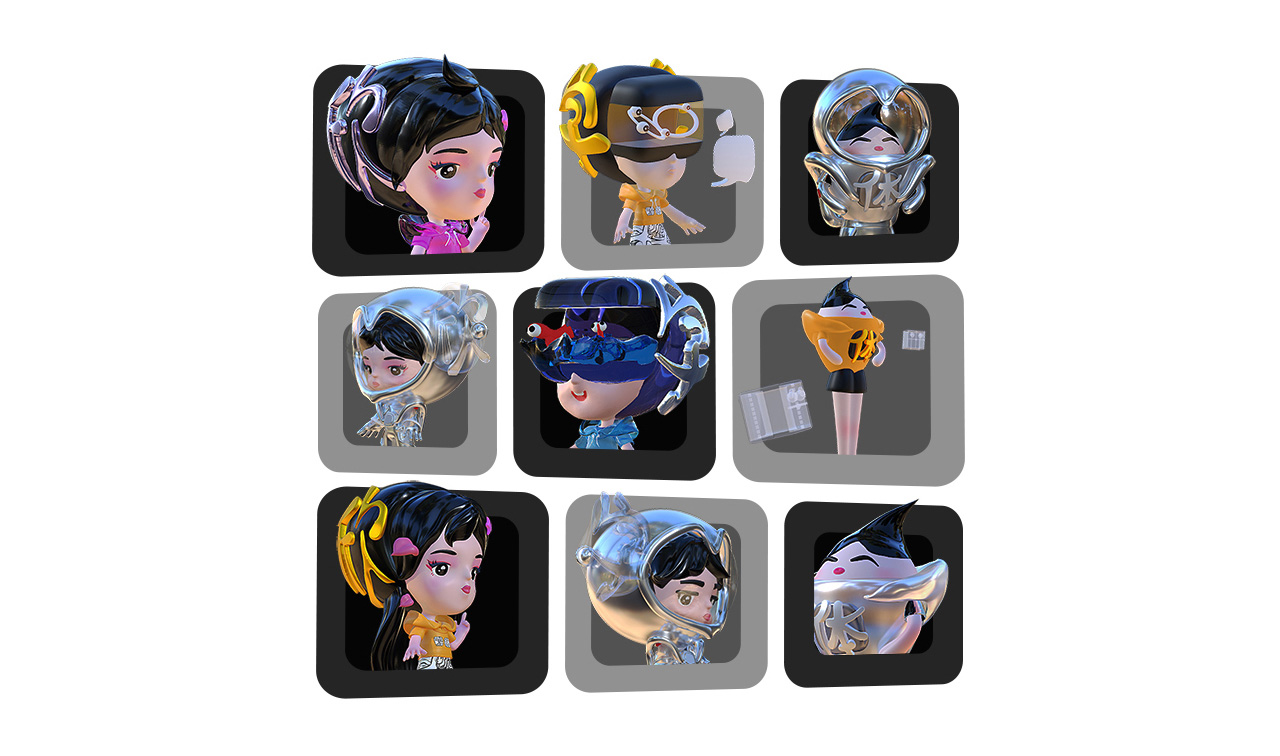 卡通动漫IP体_曾颖欣_【68Design】