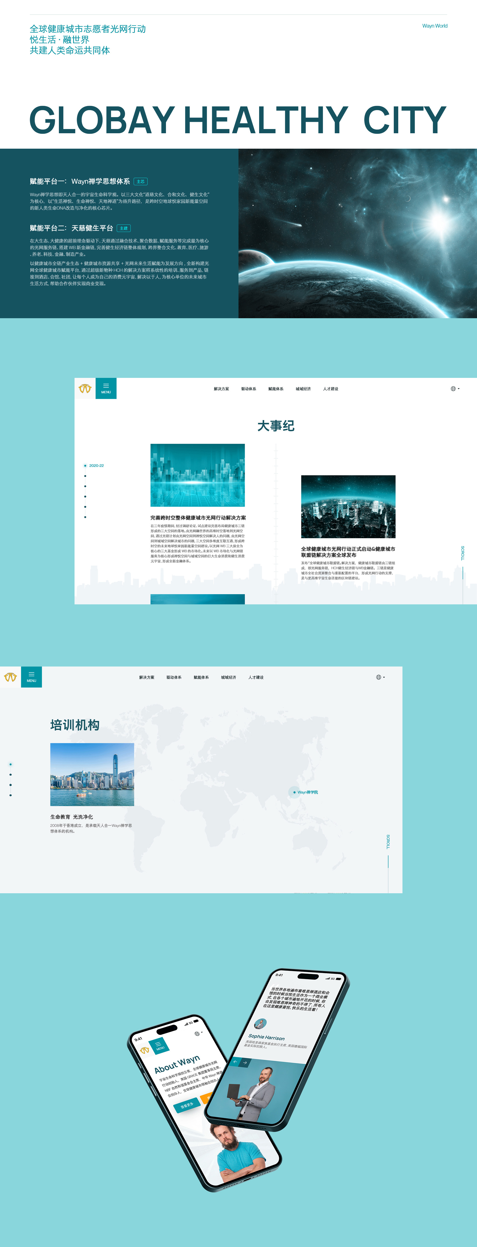 Wayn国际官网改版升级_龚喜_【68Design】